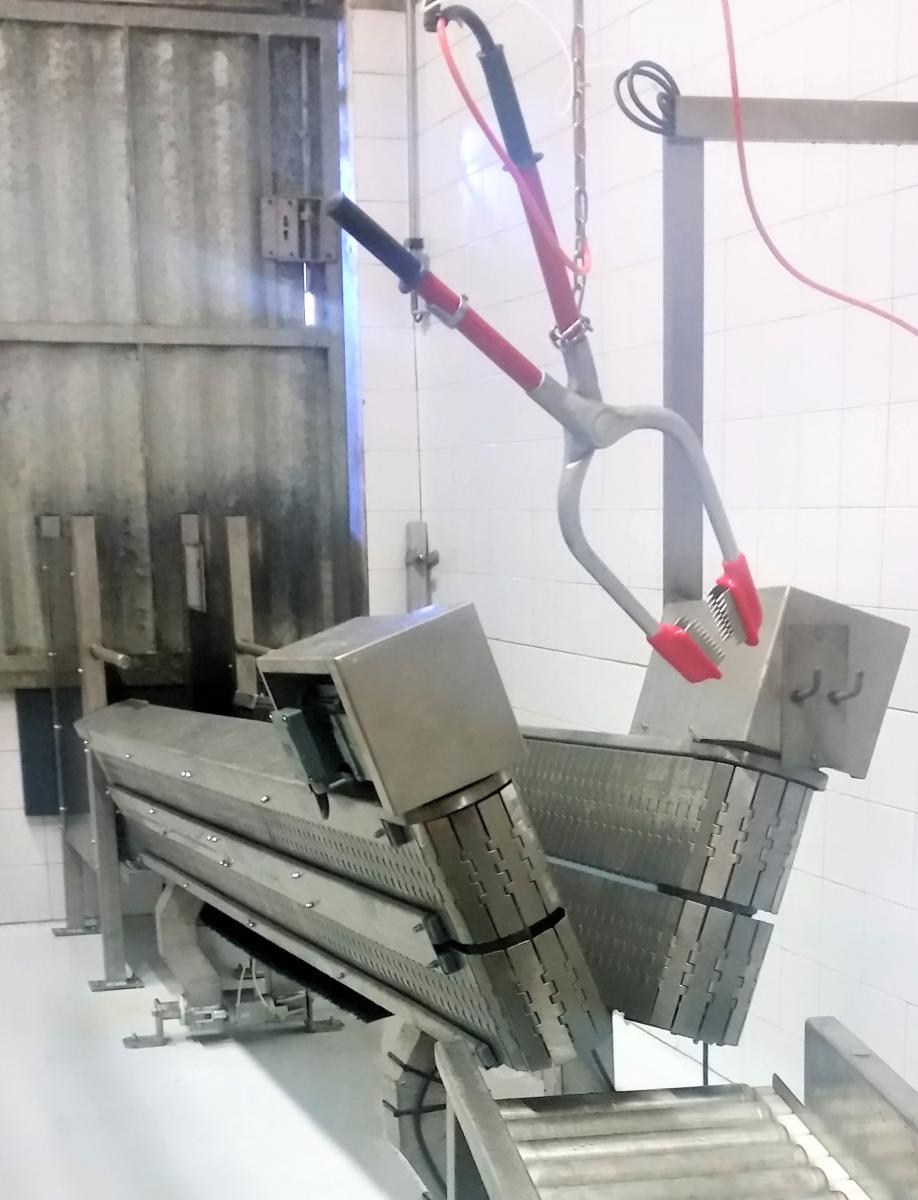 Restrainer Ovins : convoyage latérale par contention - Facomia